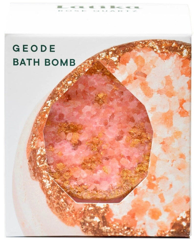 Latika Geode Bath Bomb — milk + honey